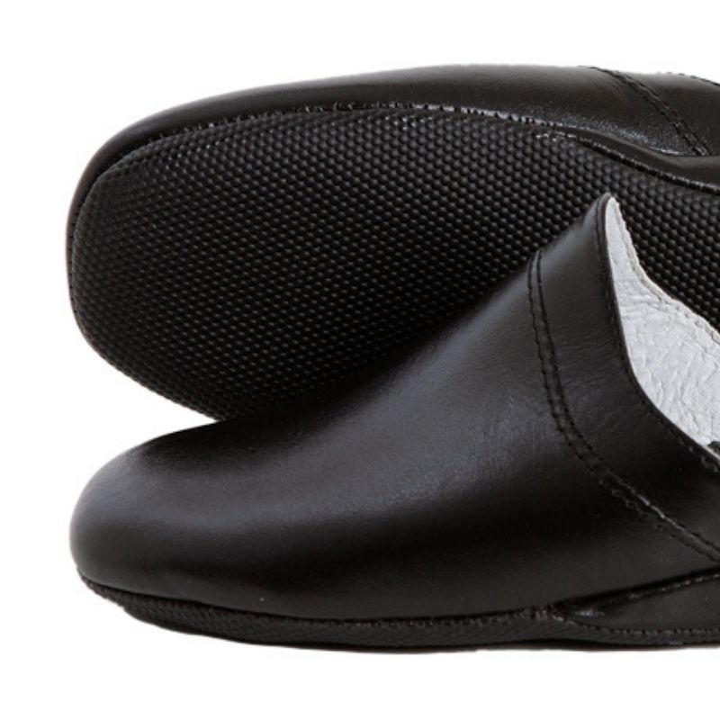 Pantofola Milan in pelle nera da uomo - Sandalishop.it Pantofola Milan in pelle nera da uomo - Sandalishop.it